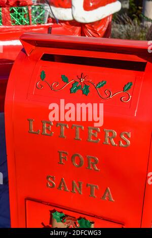 Letters of Christmas Wishes for santa claus Stock Photo - Alamy