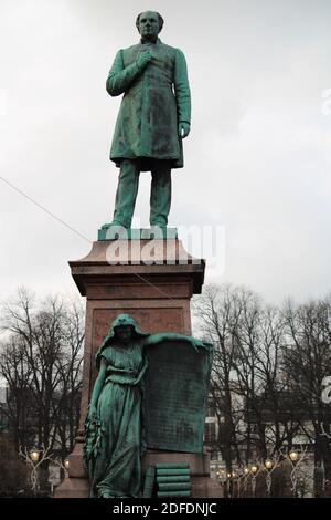 The 1885 Statue of Johan Ludvig Runeberg is a statue dedicated to the ...