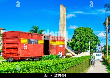 Armoured Train Monument in Santa Clara, Cuba Stock Photo - Alamy