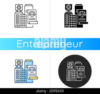 Legal entity concept icon Stock Vector Image & Art - Alamy