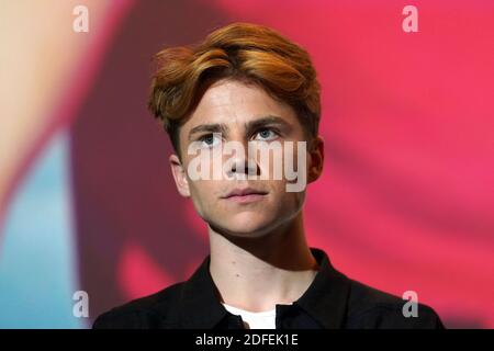 Actor Felix Lefebvre attends the premiere of his film Ete 85 on July 07 ...