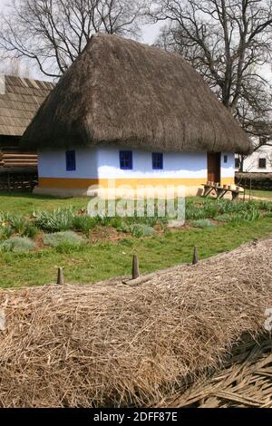 Traditional house of Dumitra. National Village Museum (Muzeul Satului ...
