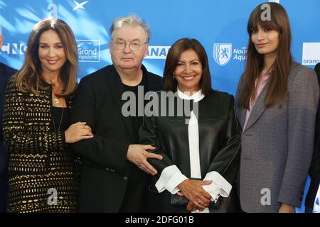 Elsa Zylberstein, Dominque Besnehard, Anne Hidalgo and Clara Luciani ...