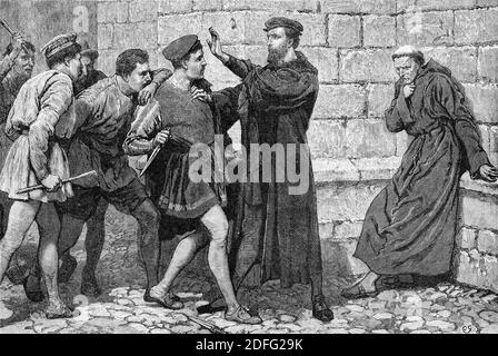 George Wishart (1513-1546) Scottish Protestant reformer burned for ...