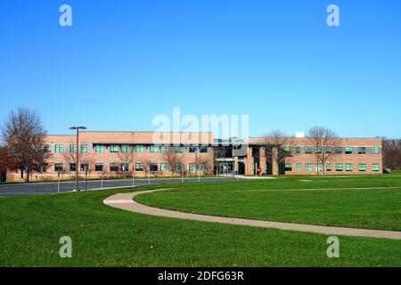 PRINCETON, NJ -14 NOV 2020- Aerial view of the Educational Testing ...