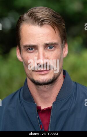 Pierre Lottin attends the Photocall during the13th Angouleme French ...