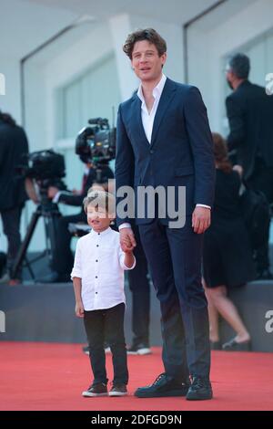 James Norton and Daniel Lamont attending the Nowhere Special Premiere ...