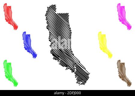 Calvert County, Maryland (U.S. county, United States of America, USA, U ...