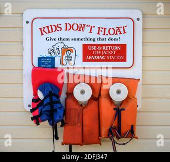 Kids don't float Stock Photo - Alamy