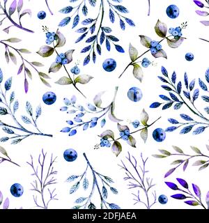 Seamless watercolor leaves trendy chic pattern for surface print Stock ...