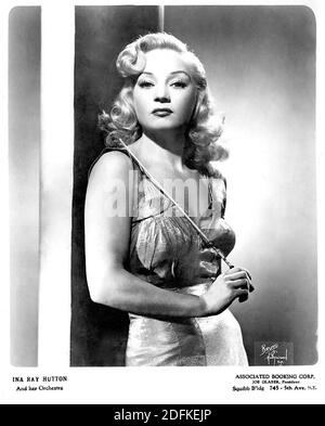 INA RAY HUTTON (1916-1984) stage name of Odessa Cowan, American jazz ...