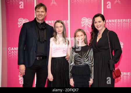 Alexander Eik, Amathea Eik, Leonora Eik and Silje Hopland Eik attend ...