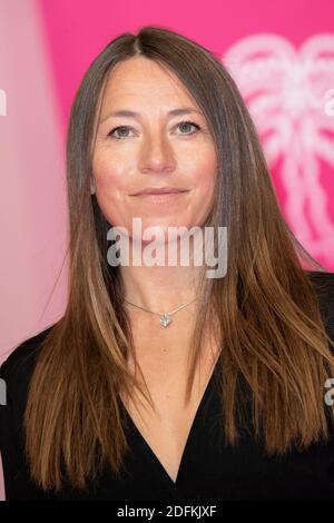 Marianne Sand arrives on the pink carpet during the 3rd Canneseries ...