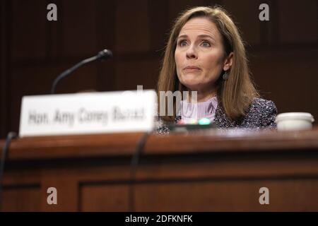 President Donald Trump’s Supreme Court nominee Judge Amy Coney Barrett ...