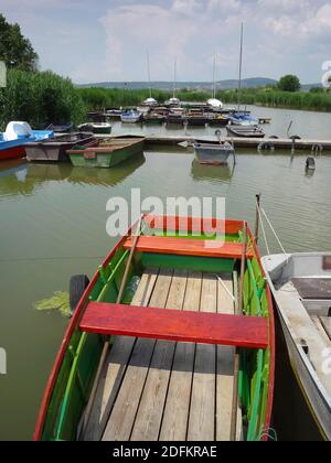 Lake Velence, Velencei-tó, Welenzer See, Fejér county, Hungary ...