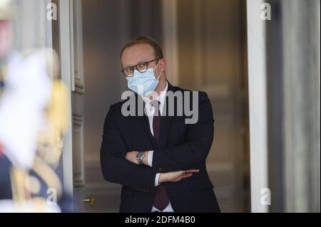 Technical advisor Europe Alexandre Adam at the Elysee Palace in Paris ...