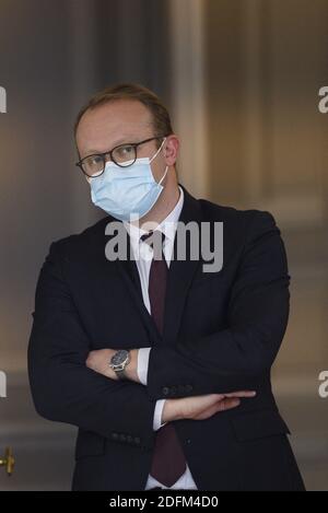 Technical advisor Europe Alexandre Adam at the Elysee Palace in Paris ...