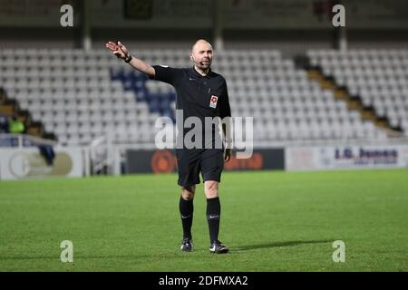HARTLEPOOL, ENGLAND Referee Gareth Rhodes during the Vanarama National ...