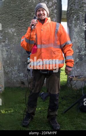 Swampy also known as Daniel Cooper in a protest tunnel he built at ...