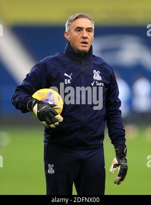 Crystal Palace goalkeeper coach Dean Kiely during the Premier League ...