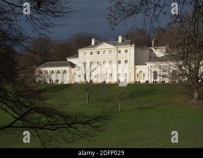 Robert Adam library in Kenwood House, London, England, UK Stock Photo ...