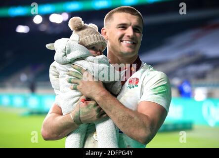 England's Henry Slade after the Autumn International at Twickenham ...