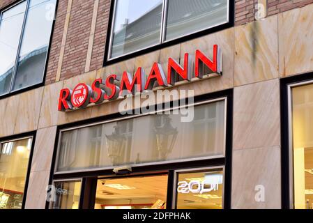 Sign And Logo Of Rossmann Stock Photo - Alamy