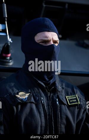 The headquarters of French National Gendarmerie Intervention Group ...