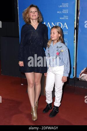 Isaure Multrier and Ophelia Kolb attending the premiere of the Amanda ...