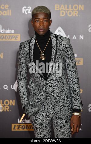 Mohamed Sylla (MHD) attends the Ballon d'Or ceremony at Le Grand Palais ...