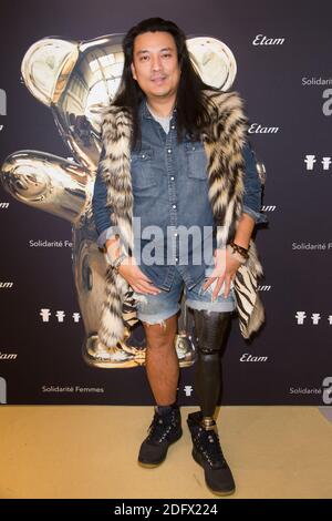 Neo Teo Lee attends the Etam X Solidarite Femmes X Jayet Christmas ...