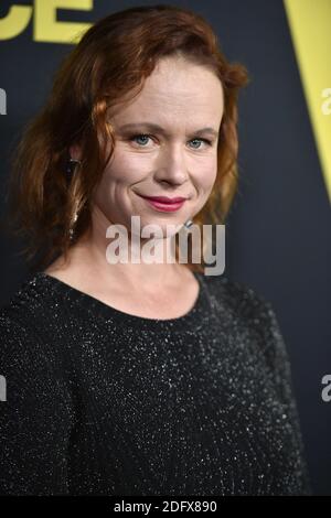 Thora Birch at the world premiere of "VICE'" held at the Academy of ...