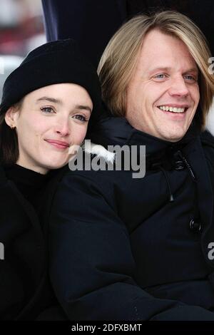 Charlotte Le Bon and Alex Lutz attending the 10th Les Arcs Film ...