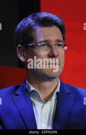 Pascal Canfin speaking in the Economy Summit at the Palais de Tokyo ...