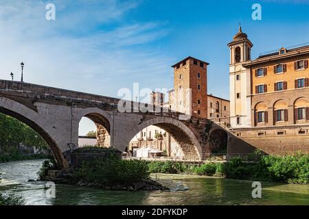 The Fabricius Bride or Ponte dei Quattro Capi, is the oldest Roman ...