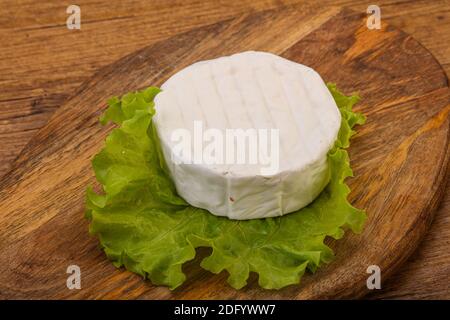 Delicous tradidional Brie round soft cheese Stock Photo - Alamy