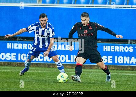 Andoni Gorosabel of Deportivo Alaves during the La Liga EA Sports match ...