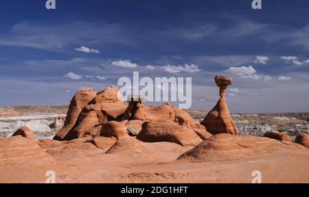 Toadstool Hoodoos, Kanab, Utah, USA Stock Photo - Alamy