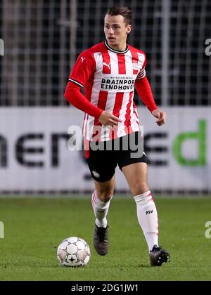 EINDHOVEN, NETHERLANDS - DECEMBER 5: Tijn Daverveld of Jong PSV during ...