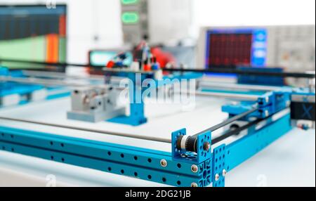 Measuring instruments in the Optical Physics Laboratory Stock Photo - Alamy