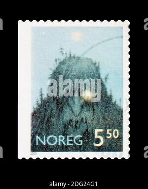 NORWAY - CIRCA 2003: a stamp printed in the Norway shows Aerosol ...