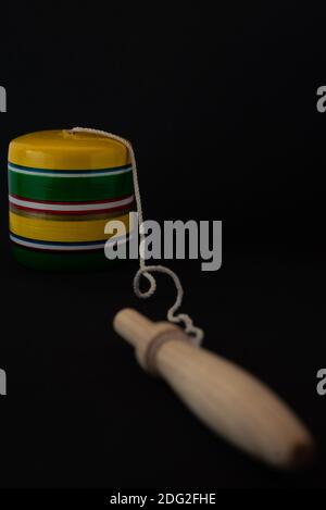 Balero Traditional Mexican handcraft toy , Cup and ball Stock Photo - Alamy