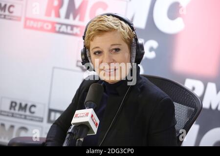 Exclusive - Sarah Pitkowski at the 'Les Grandes Gueules du Sport' talk ...