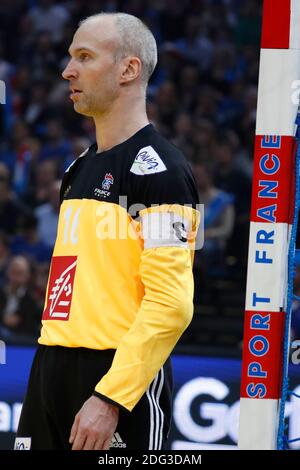 France's Thierry Omeyer during Group A First Round game of the 2017 ...