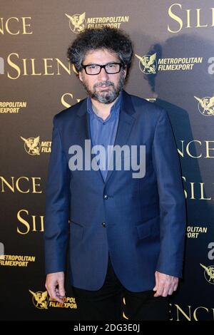 Radu Mihaileanu attending the Silence premiere at the Musee Guimet in ...