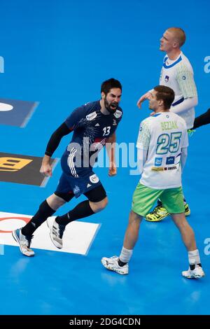 France's Nicolas Karabatic during semi-final game of the 2017 Handball ...