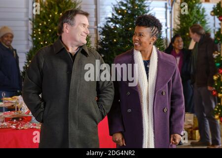 CHRISTMAS IN EVERGREEN: BELLS ARE RINGING, Holly Robinson Peete (right ...