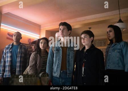 THE HARDY BOYS, from left: Keana Lyn, Krista Nazaire, Adam Swain, Rohan ...