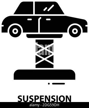 suspension bridge color icon vector illustration Stock Vector Image ...