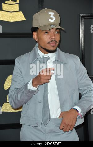 Chance The Rapper attends the 59th GRAMMY Awards at STAPLES Center on ...